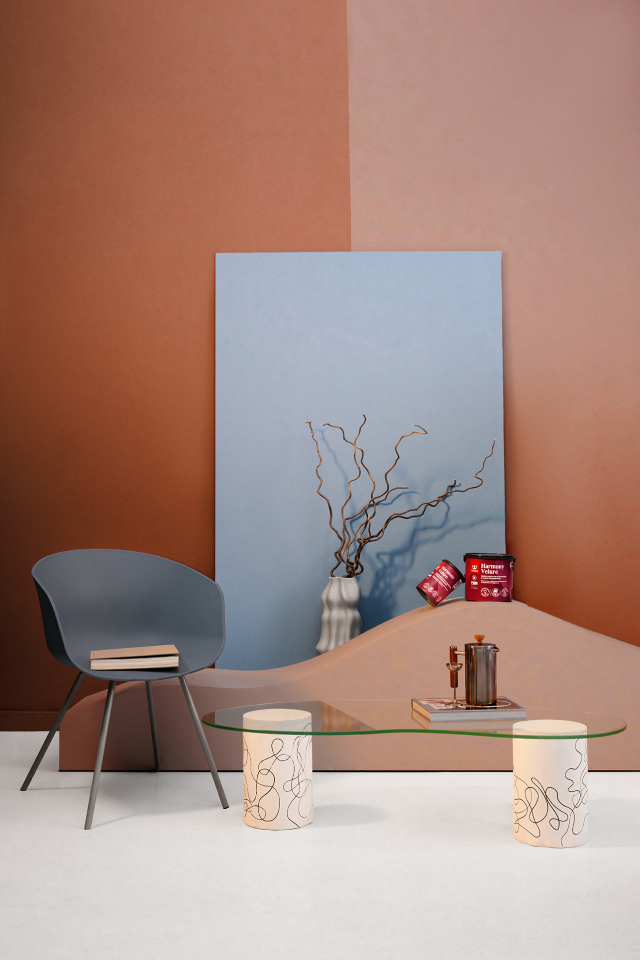 Вдохновляясь цветом: краска Tikkurila Harmony Velure в интерьере