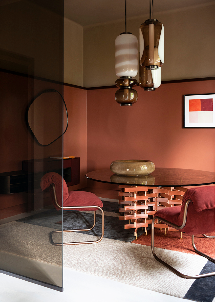 La Casa sul Lago: обновление интерьера в концептуальном пространстве Baxter